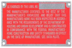 What Is The HUD Tag And Where Do I Find It On A Mobile Home? – Mobile ...