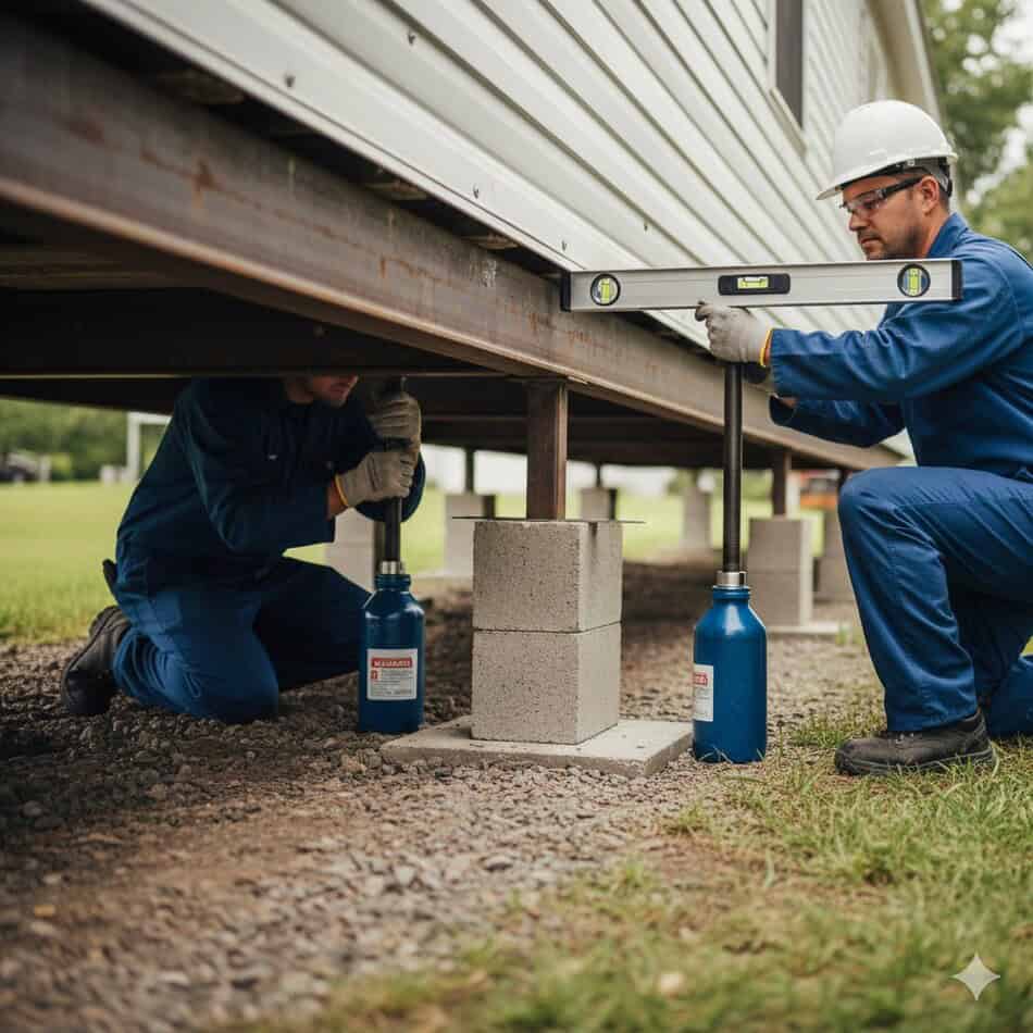Fix Your Sinking Home: The Complete 2025 Cost Guide for Mobile Home ...